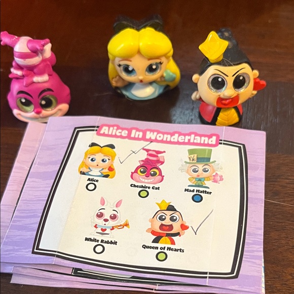 Disney | Toys | Disney Alice In Wonderland Toy Figures Set | Poshmark